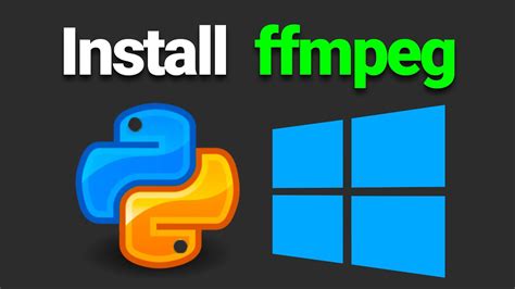 How To Install Ffmpeg On Windows Youtube