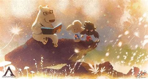 【插画师作品】第95期：泰国插画艺术家 Arch Apolar 的暖心童话集