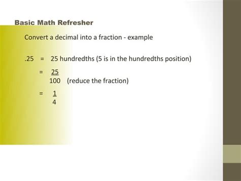 Basicmathrefresher PPT