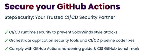 Secure Your Github Actions With Stepsecurity