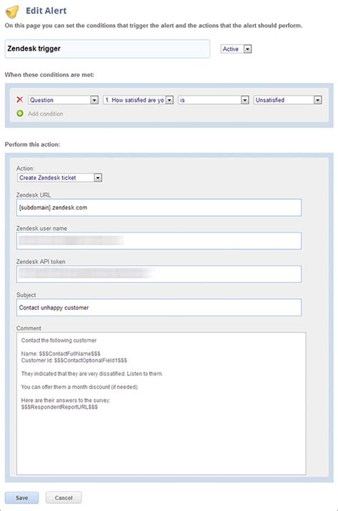 Create Zendesk Ticket Based On Survey Response Checkmarket