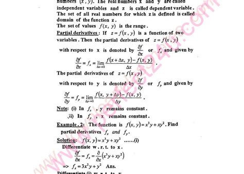 2nd Year Mathematics Unit 2 Functions And Limits Notes Kpk