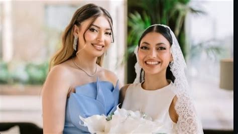 ميار الغيطي لـ شقيقتها بعد حفل زفافهاأتمني لكما حياة مليئة بالحب