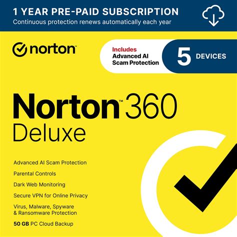 Questions And Answers Norton 360 Deluxe 5 Device Antivirus Internet Security Scam