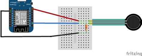 Esp8266 And Force Sensitive Resistor Example Esp8266 Learning