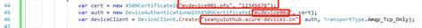 Azure Iot 中级（7） （案例3）设备通过x509证书经dps验证后注册到iot Hub并开始通信（c示例） 51azure
