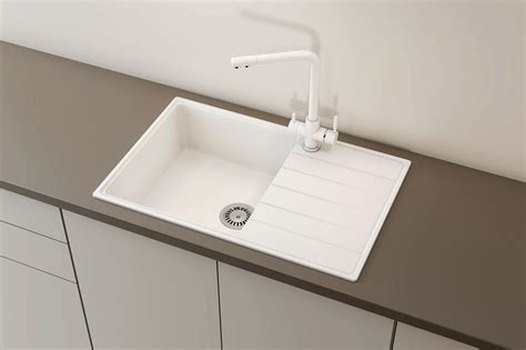 Кухонная мойка ULGRAN Quartz Prima 780 прямоугольная