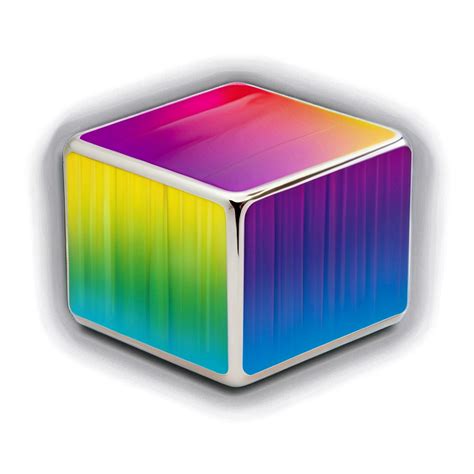 Download Rainbow Cube Png 33