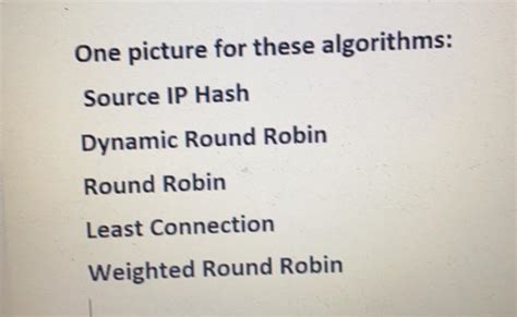 solved one picture for these algorithms source ip hash