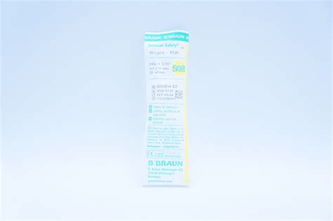 Braun 4251614 02 Introcan Safety Iv Cath 24g X 0 55inch 26ml Min