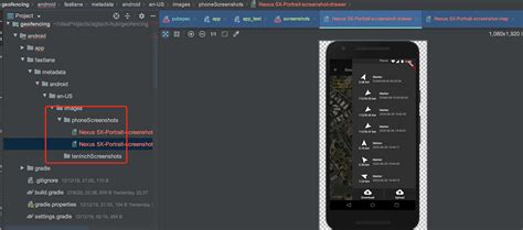 generate required flutter app screenshots for different devices by