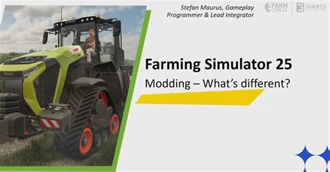 Nouveautés Modding Farming Simulator 25 Innovations Et Améliorations Par Rapport à Fs22