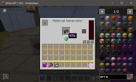 1 18 2 Material Generator Gets Stuck On Its Progress Issue 2097