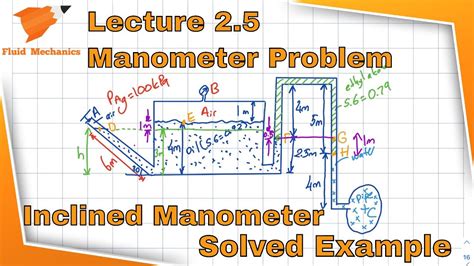 Manometer Example Problem At Mason Mullan Blog