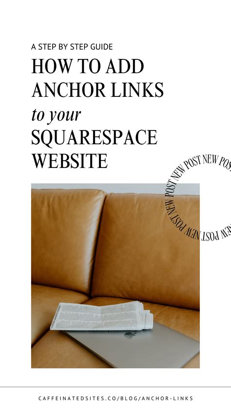 Step By Step Guide To Adding Anchor Links Page Jumps To Your