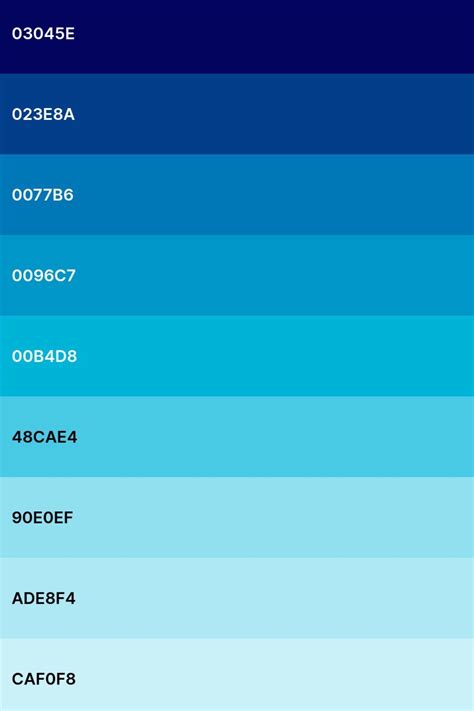 Pin By Neeraj Sethi On 2024 Shades Of Blue In 2024 Hex Color Palette