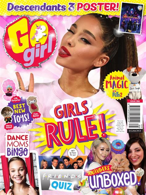 ARIANA GRANDE In Go Girl Magazine Issue 286 2019 HawtCelebs