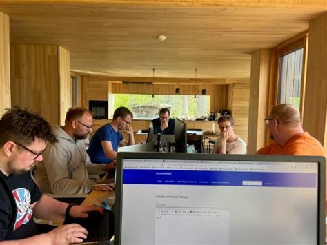 👨‍💻 Developer Department On A Work Camp For Three Days Developers Left
