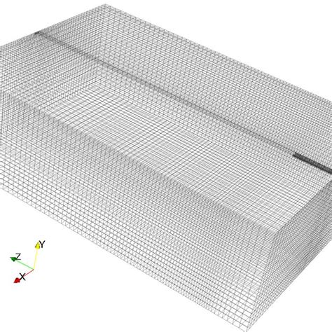 Mesh Grids Of The Numerical Simulation Download Scientific Diagram