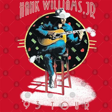 Hank Williams Jr Hank Tour 1993 Poster Set 90s Hank Williams Jr Tour
