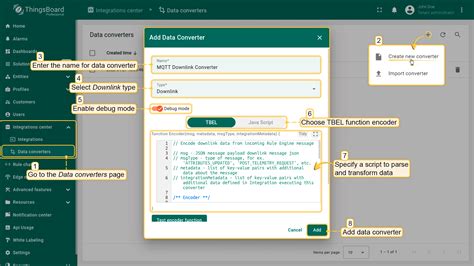 MQTT Integration ThingsBoard Professional Edition