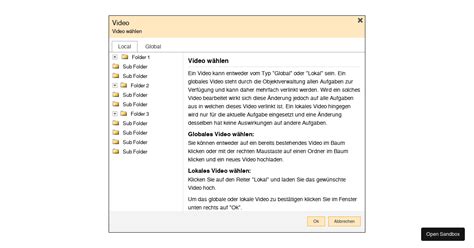 Insert Video Popup Codesandbox