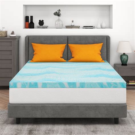Twin Mattress Topper 3 Inch Gel Infused Memory Foam Mattress Topper CertiPUR US Certified