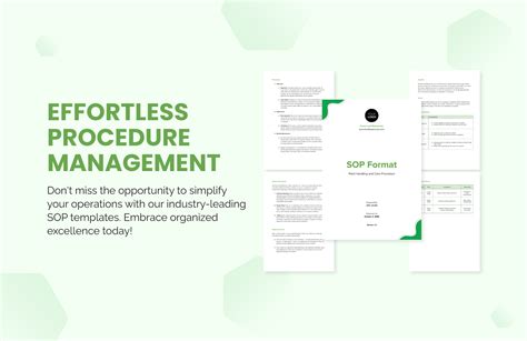 Free SOP Format Template Download In Word Template Net Free SOP Format Template Download In Word Template Net