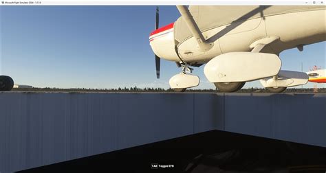 Camera Stuck In Ground When Starting Flight With Parked Aircraft User Interface And Activities
