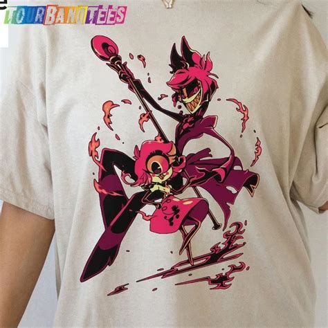 Alastor X Niffty Shirt Hazbin Hotel Characters T Shirt Unisex