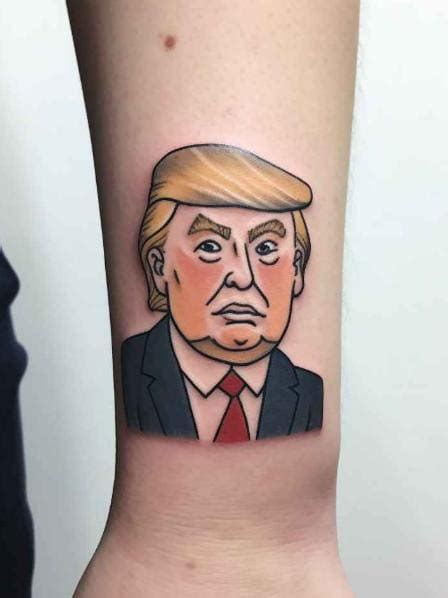 Bold And Iconic Donald Trump Tattoos Show Your Support With Style