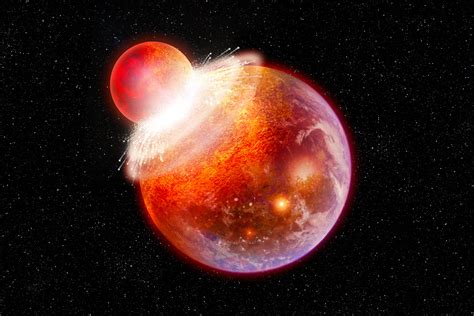 Earth Collided With Theia 45 Billion Years Ago Making Life Possible