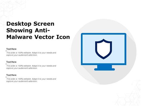 Desktop Screen Showing Anti Malware Vector Icon Ppt PowerPoint Presentation File Inspiration PDF