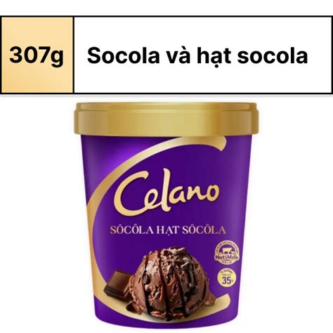Kem Socola Và Hạt Socola Celano Cao Cấp 307g Bách Hoá Xanh
