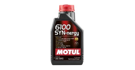 Масло моторное MOTUL 6100 SYN-nergy 5w40, полусинтетическое, API SN/CF ...