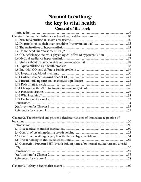 Solution Normal Breathing The Key To Vital Health Studypool