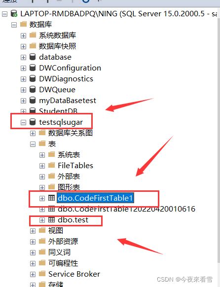Net6 下 Sqlsugar迁移创建表以及生成实体类 Sqlserver数据库sqlsugar生成实体类 Csdn博客