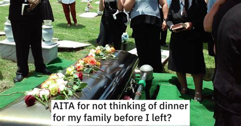 Wife Didnt Make Dinner Before She Went To A Wake Now Her Husband Is