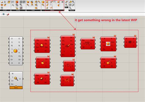 bug v8 wip get something wrong in the latest wip in rhino components