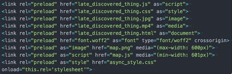 资源预加载 Preload Xixixixi 博客园