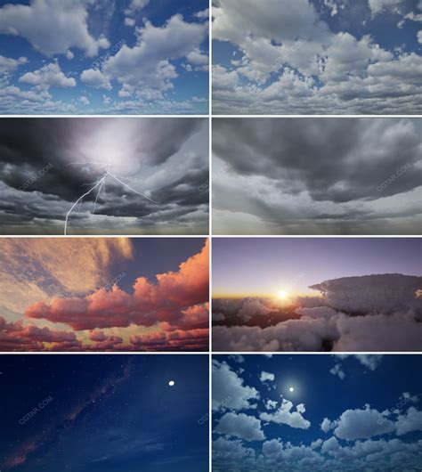 虚幻引擎ue45天空环境生成器 Sky Creatorcgtar Cg艺站