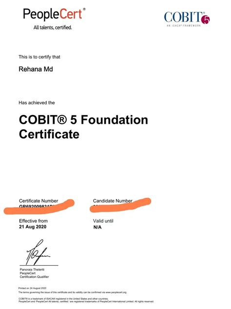 Rehana Mohammed On Linkedin Cobit2019 Cobit5 Cisa Cism Crisc Iso27001la