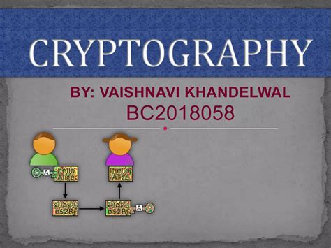 Cryptography Ppt By Vaishnavi Khandelwal PPT
