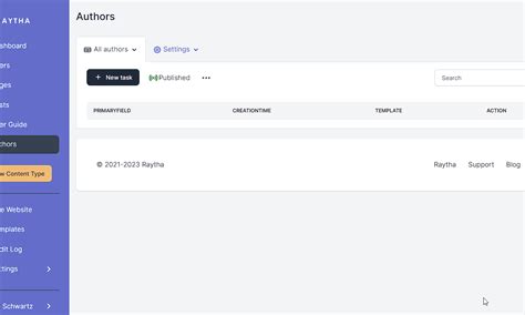 Raytha User Guide Create Or Modify A Custom Content Type