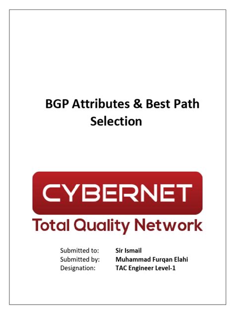 Bgp Attributes Pdf Communications Protocols Network Protocols