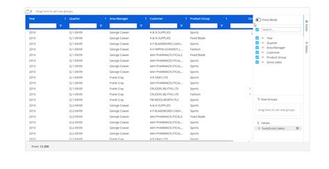 Additional Flex Grid Object Interaction Features