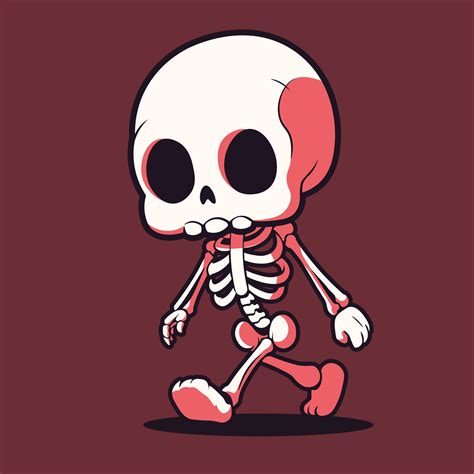 Skeleton Cartoon Vector Isolated Object 29182873 Vector Art At Vecteezy