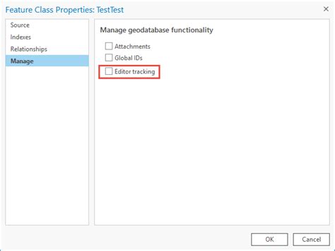 How To Edit Or Modify The Editor Tracking Fields For Hosted Feature