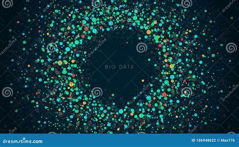 Big Data Network Visualization Concept Processing Application Software