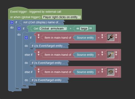 can t check global variables mcreator